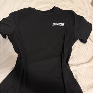 SHEIN | Tops | Shein Black Casual Tshirt | Poshmark